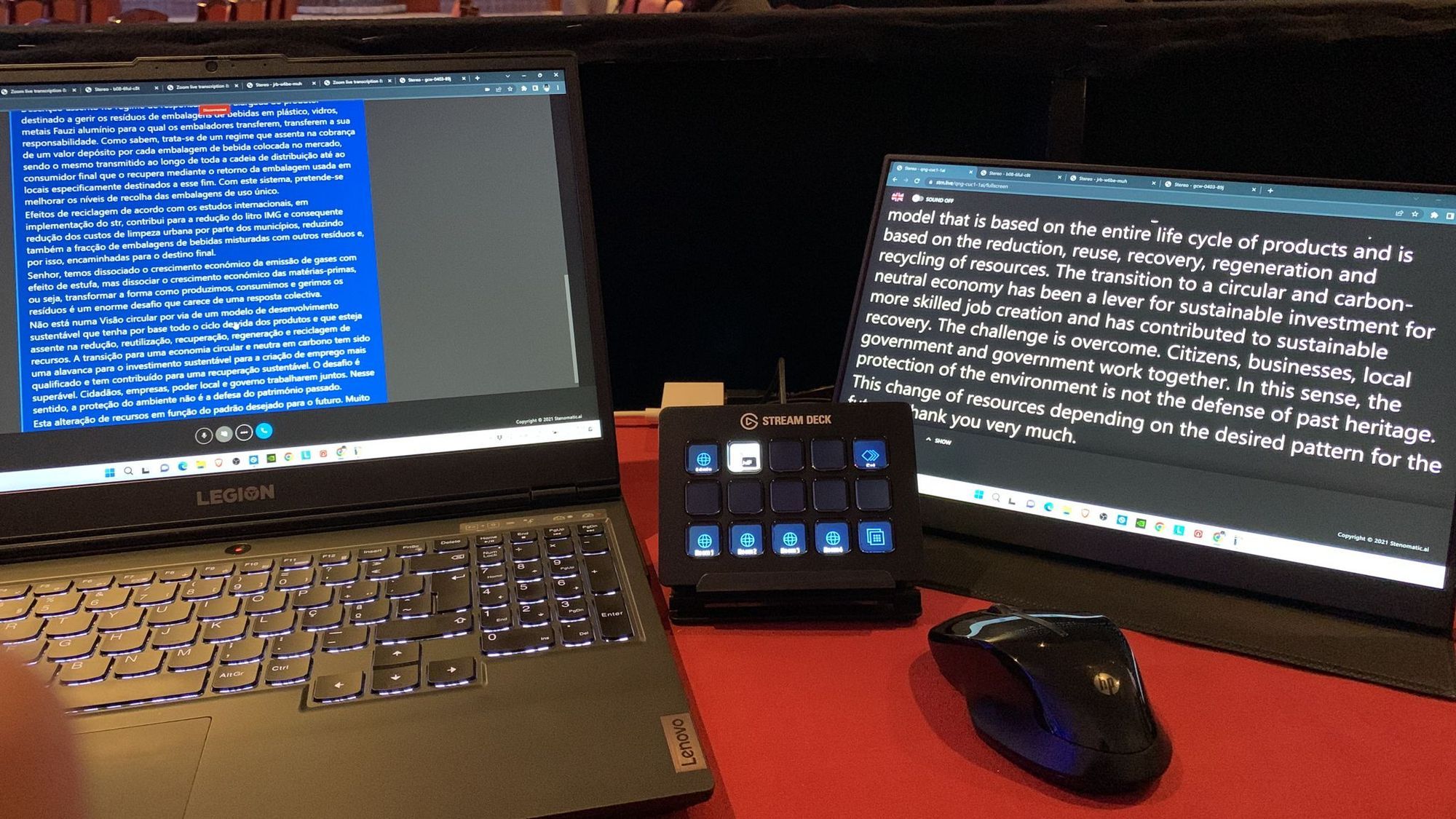 Stenomatic: Live Translation Platform